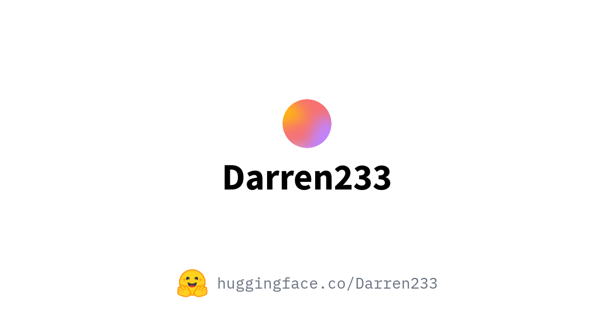 Darren233 Daren Li