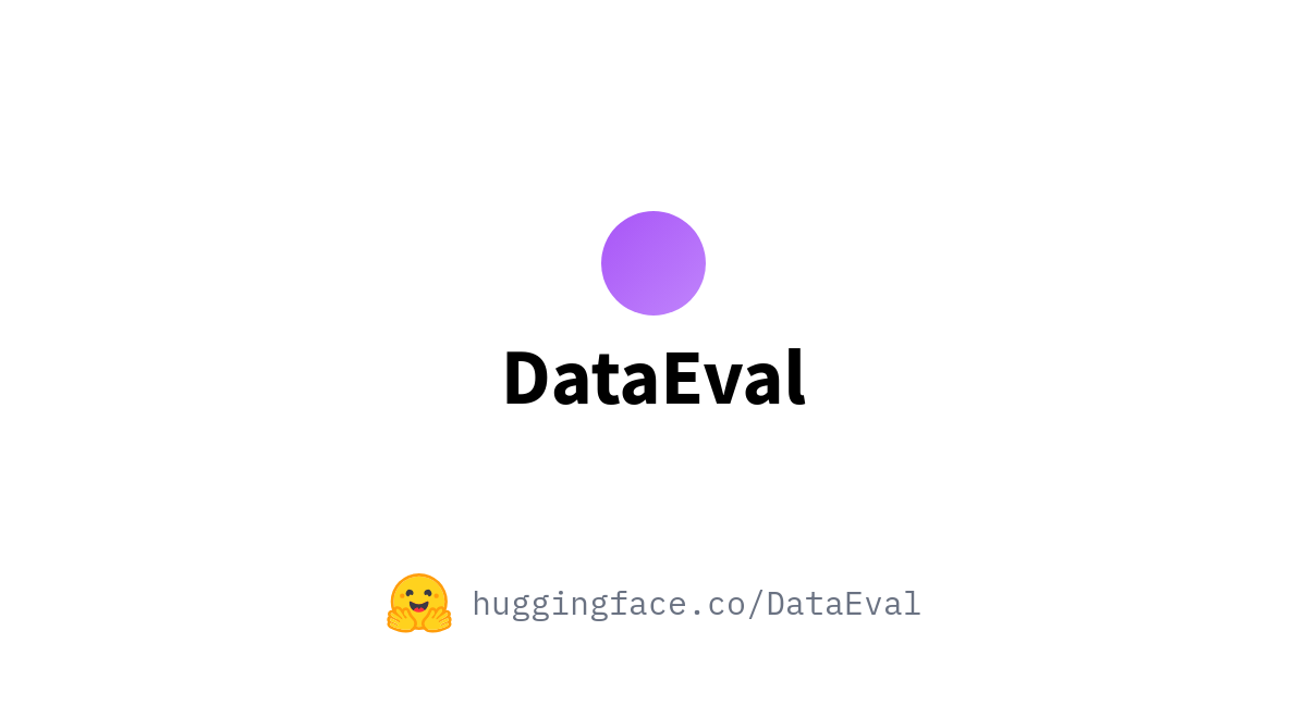 DataEval (DataEval) DataEval (DataEval)