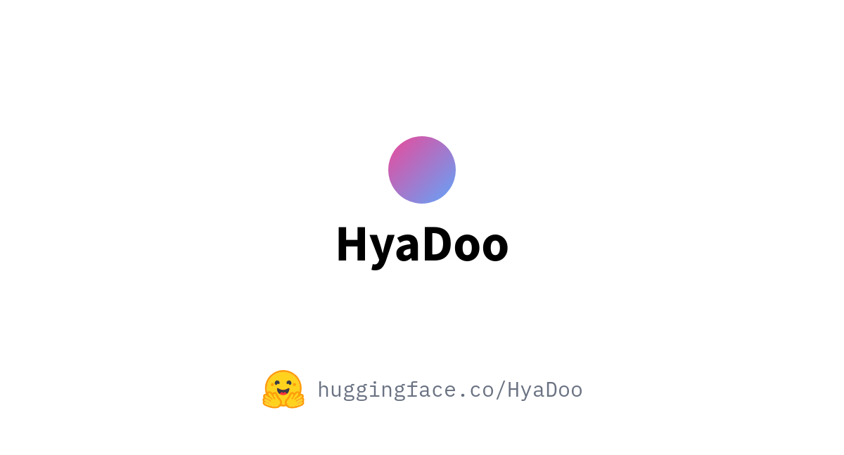HyaDoo (SAERAM LEE) HyaDoo (SAERAM LEE)