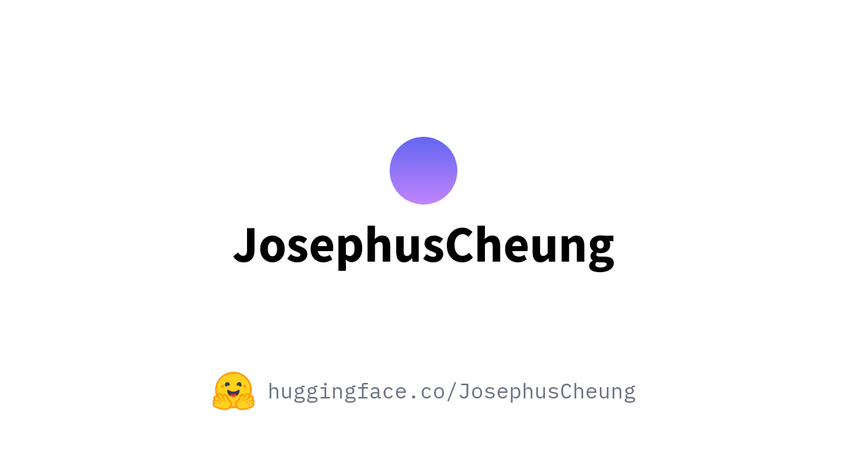 JosephusCheung (Joséphus Cheung) JosephusCheung (Joséphus Cheung)