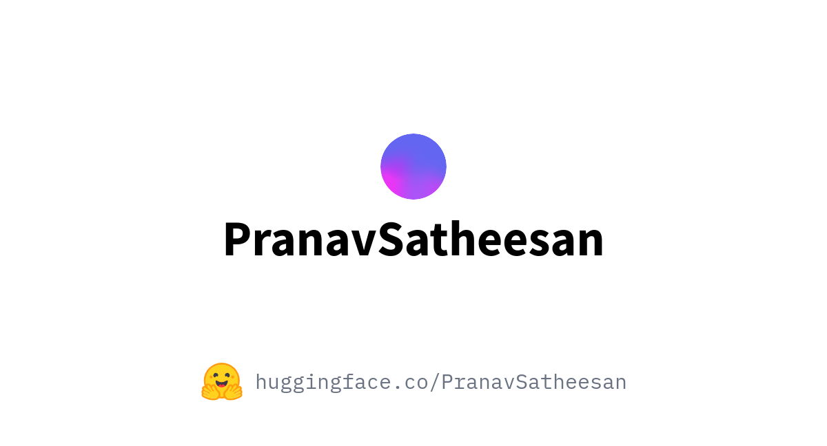 PranavSatheesan (Pranav Satheesan) PranavSatheesan (Pranav Satheesan)