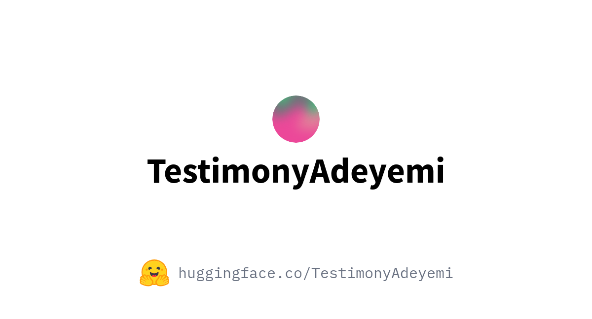 Testimonyadeyemi Testimony Adeyemi