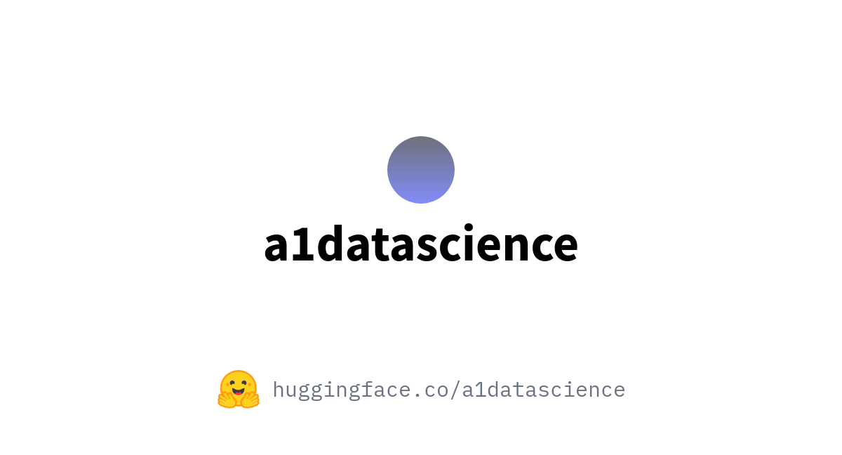 a1datascience (AI Data Science) a1datascience (AI Data Science)
