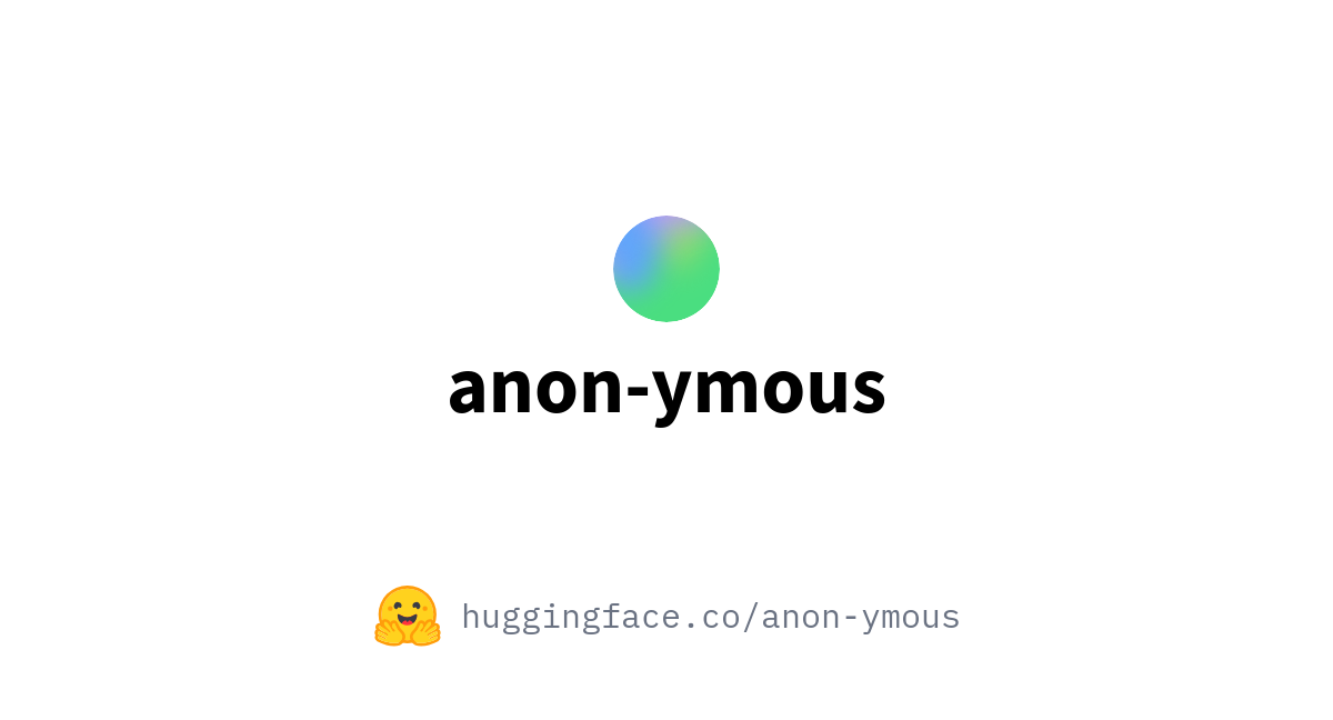 anon-ymous (anonymous) anon-ymous (anonymous)