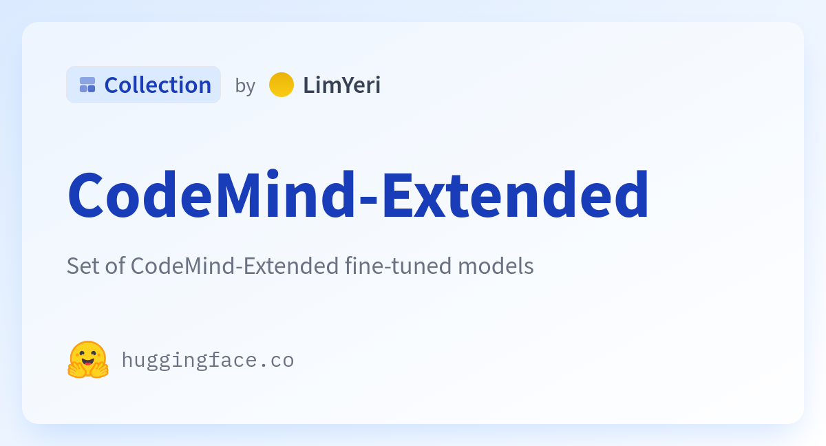 CodeMind-Extended - a LimYeri Collection CodeMind-Extended - a LimYeri Collection
