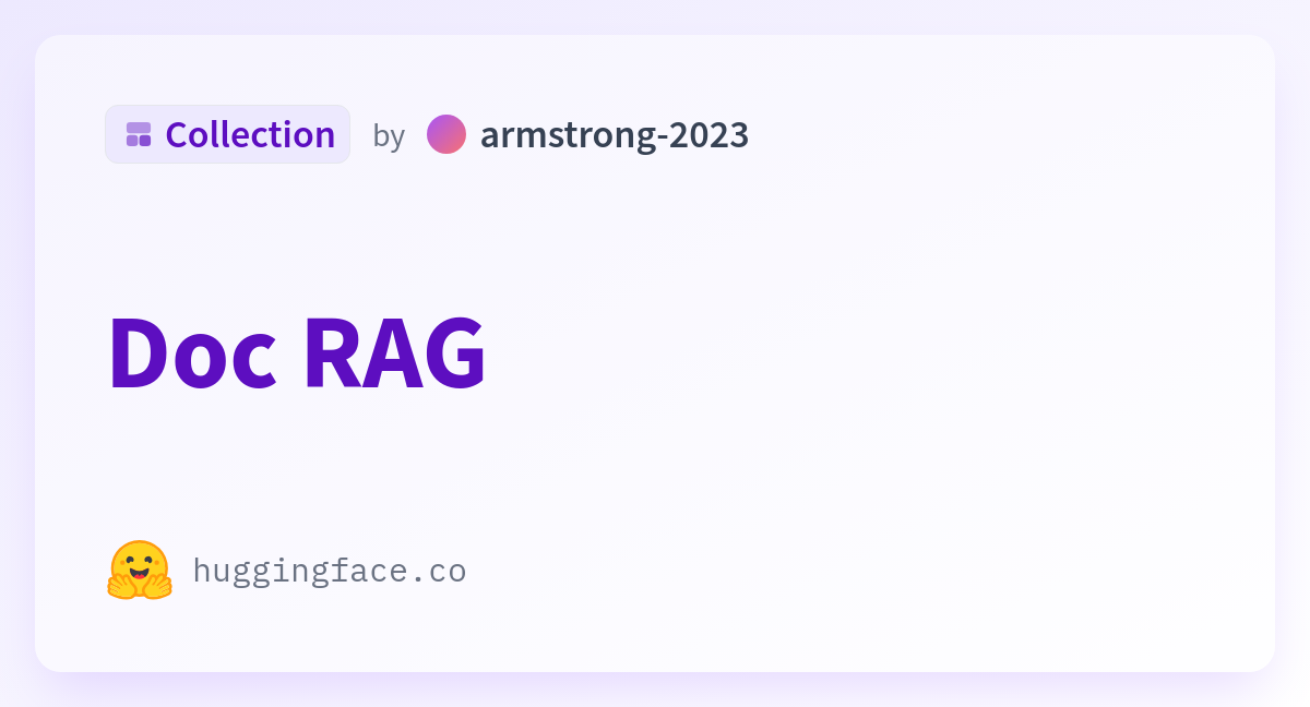 Doc Rag A Armstrong 2023 Collection