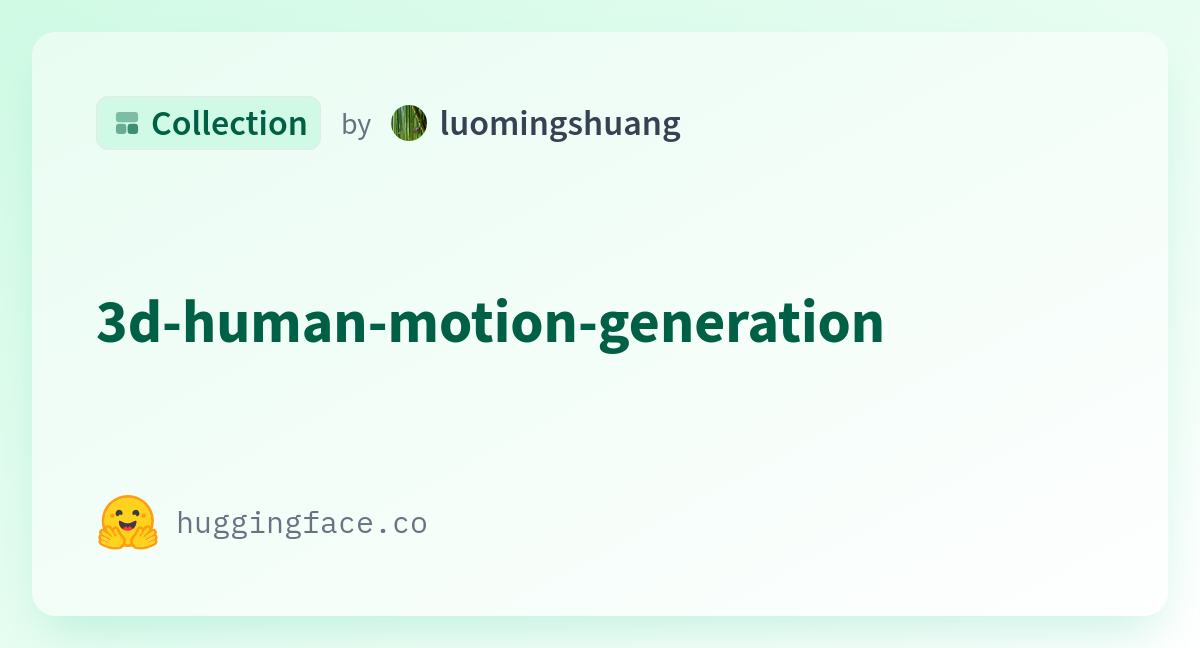 3d-human-motion-generation - a luomingshuang Collection 3d-human-motion-generation - a luomingshuang Collection