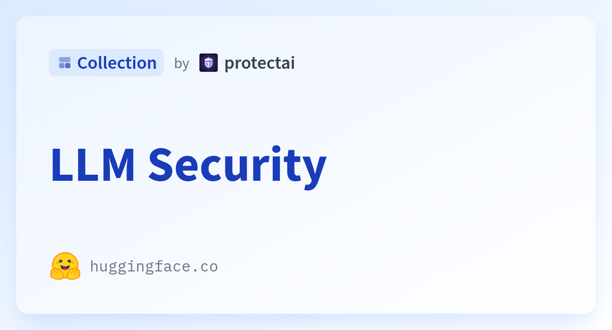 Llm Security A Protectai Collection