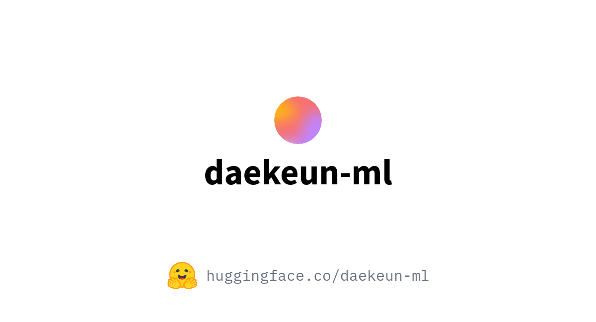 daekeun-ml (Daekeun Kim) daekeun-ml (Daekeun Kim)