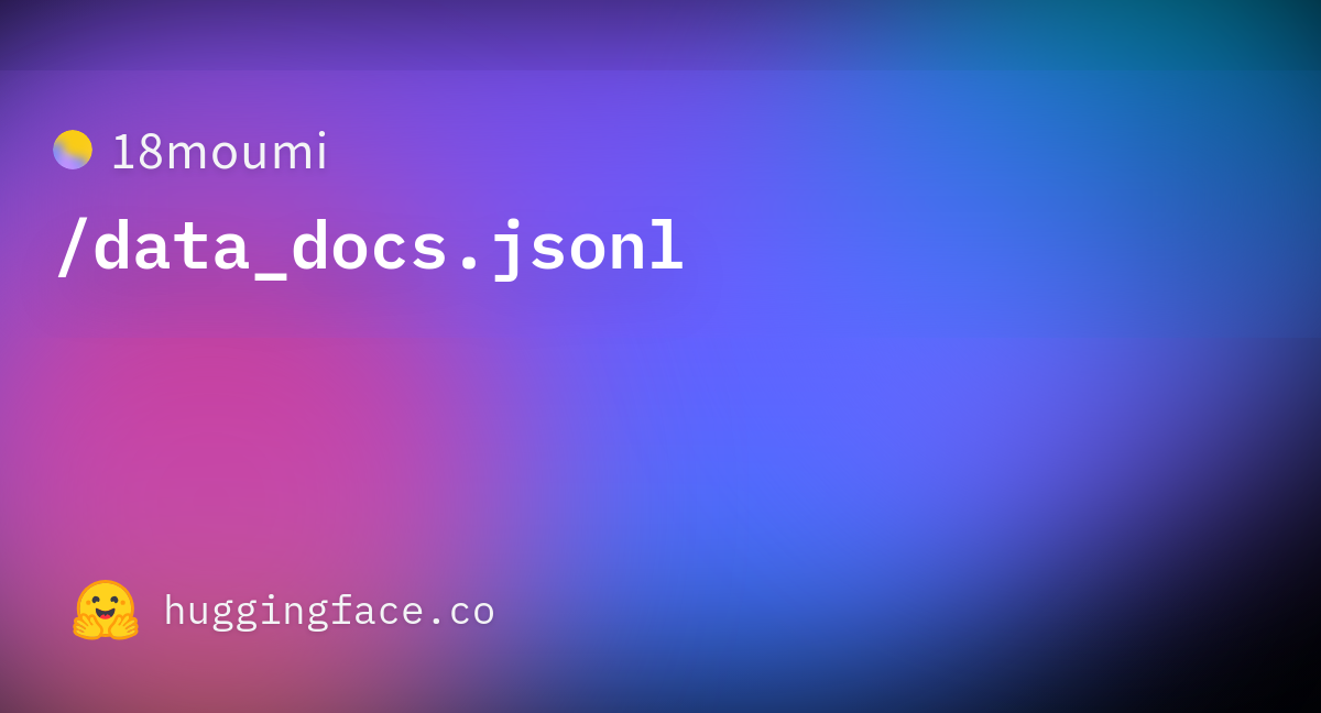 18moumi/data_docs.jsonl at main 18moumi/data_docs.jsonl at main