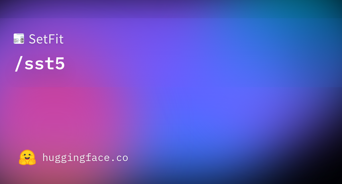 README.md · SetFit/sst5 at main README.md · SetFit/sst5 at main
