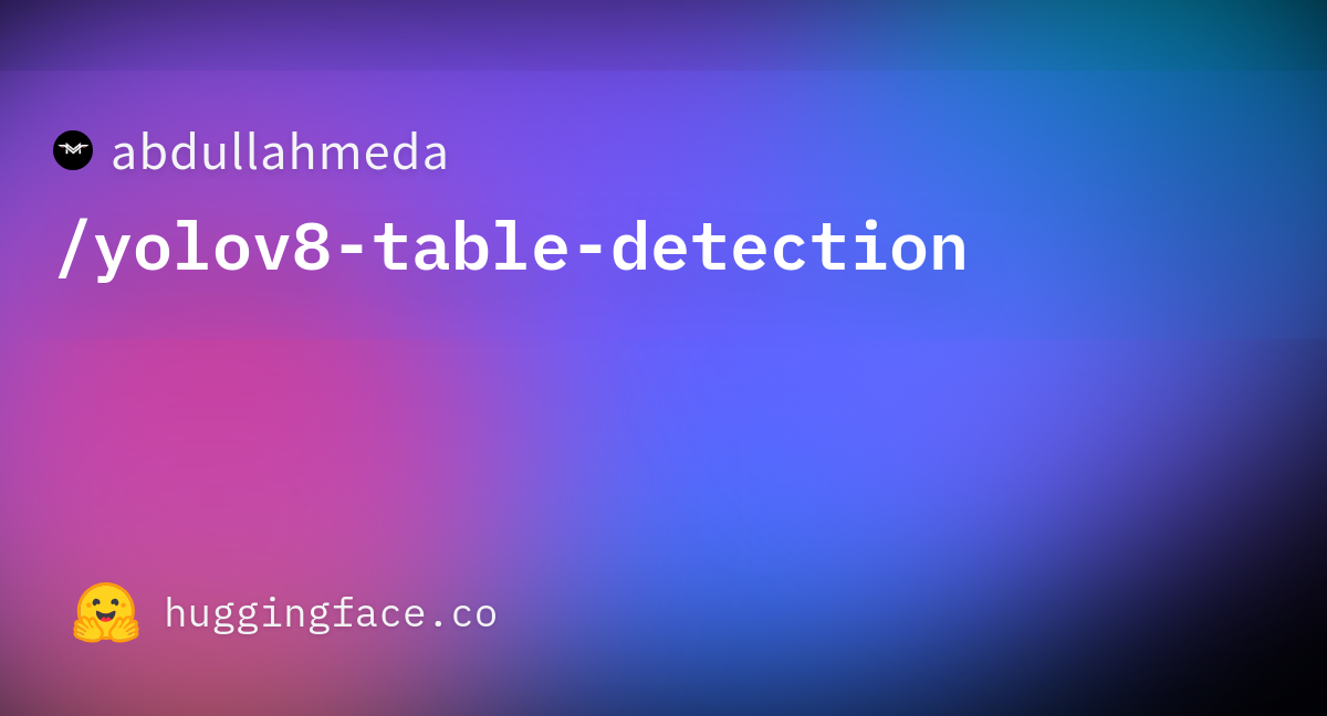 Abdullahmedayolov8 Table Detection · Datasets At Hugging Face 8994