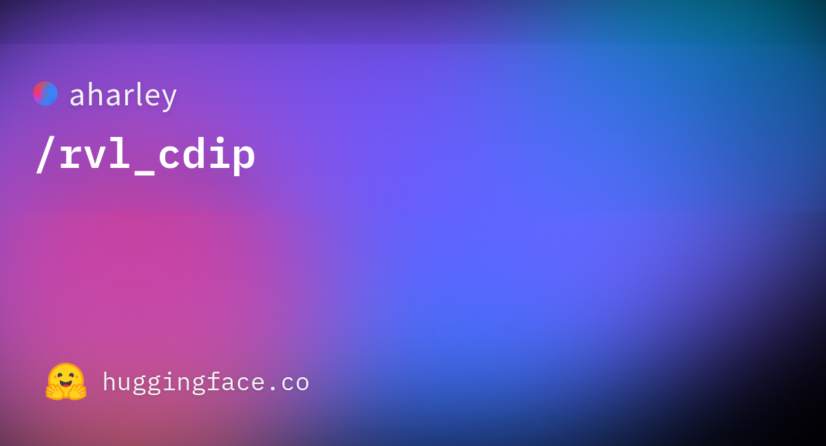 aharley/rvl_cdip · Datasets at Hugging Face aharley/rvl_cdip · Datasets at Hugging Face