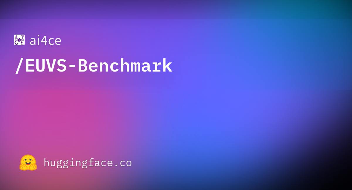 ai4ce/EUVS-Benchmark · Datasets at Hugging Face ai4ce/EUVS-Benchmark · Datasets at Hugging Face