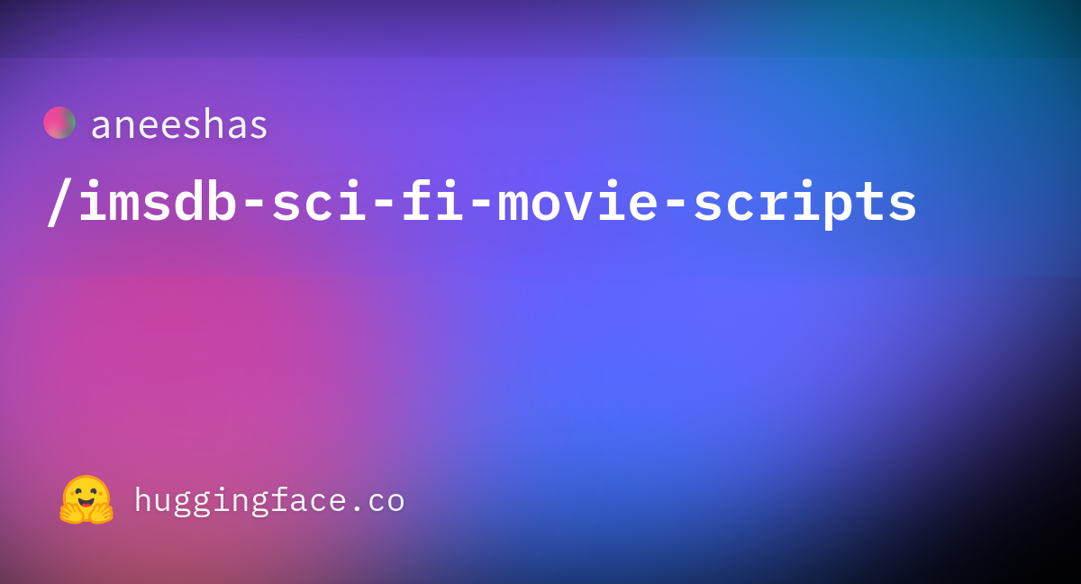 Aneeshas Imsdb Sci Fi Movie Scripts At Main