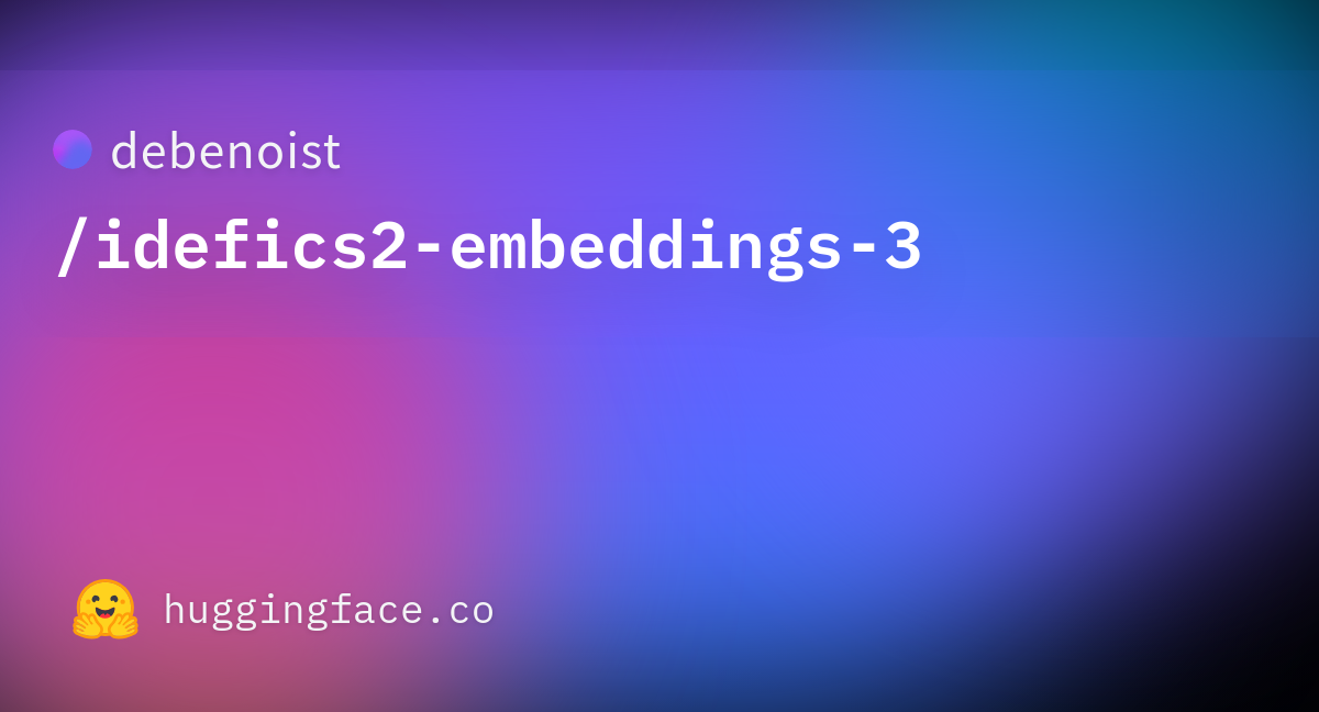 debenoist/idefics2-embeddings-3 · Datasets at Hugging Face debenoist/idefics2-embeddings-3 · Datasets at Hugging Face