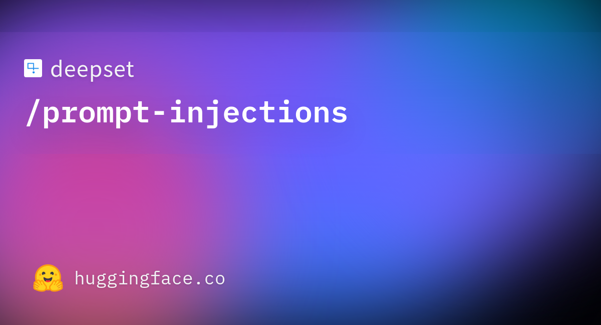 deepset/prompt-injections at main deepset/prompt-injections at main