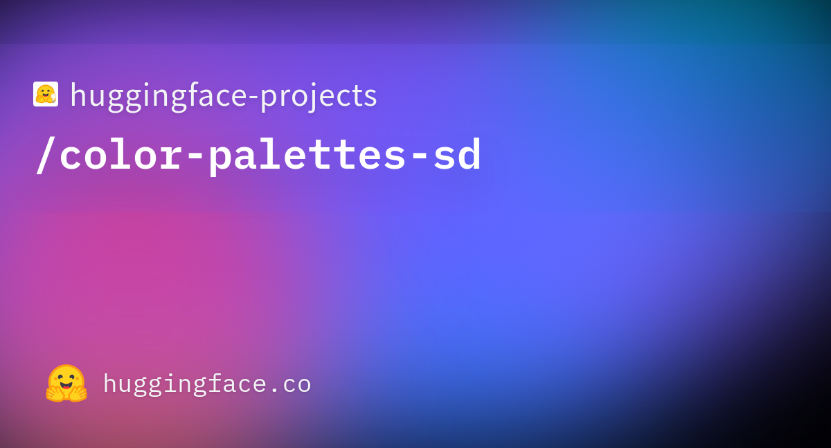 huggingface-projects/color-palettes-sd · Datasets at Hugging Face huggingface-projects/color-palettes-sd · Datasets at Hugging Face