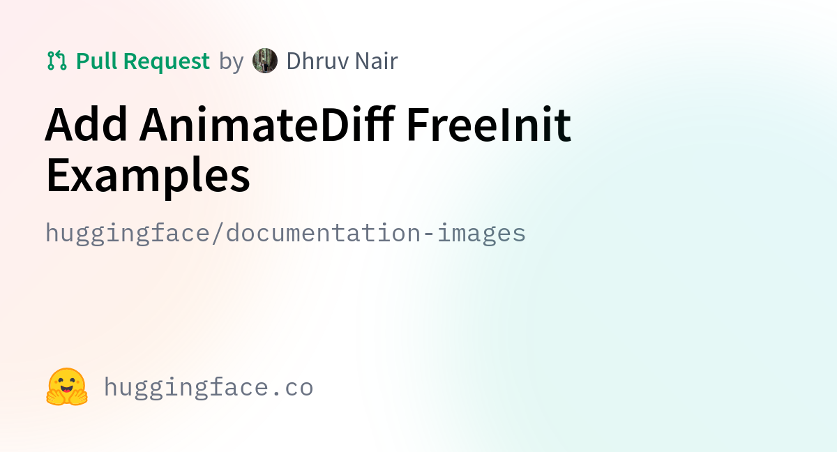 huggingface/documentation-images · Add AnimateDiff FreeInit Examples huggingface/documentation-images · Add AnimateDiff FreeInit Examples