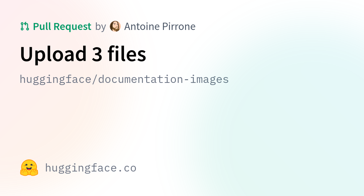 huggingface/documentation-images · Upload 3 files huggingface/documentation-images · Upload 3 files