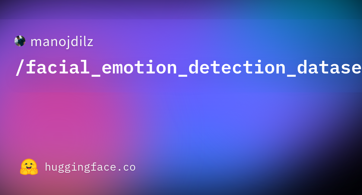 Manojdilz Facial Emotion Detection Dataset At Main
