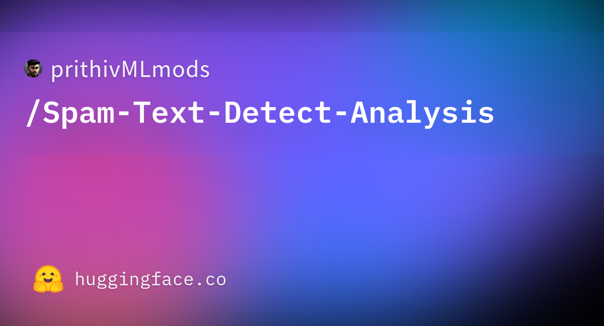 prithivMLmods/Spam-Text-Detect-Analysis · Datasets at Hugging Face prithivMLmods/Spam-Text-Detect-Analysis · Datasets at Hugging Face