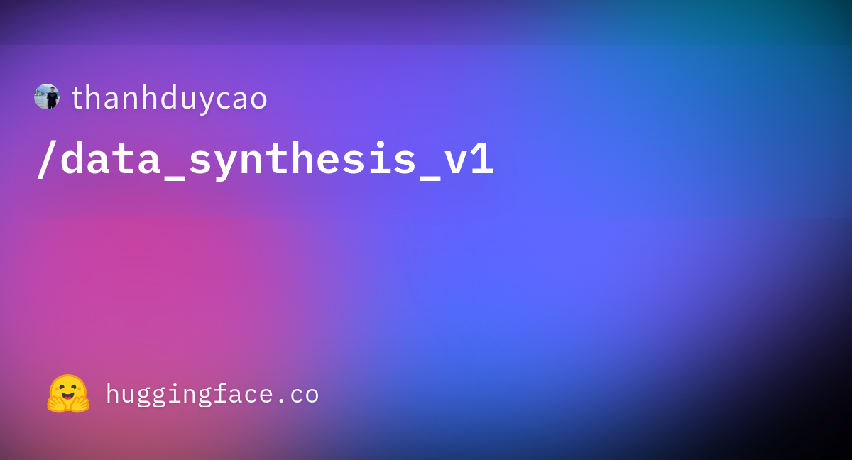 thanhduycao/data_synthesis_v1 · Datasets at Hugging Face thanhduycao/data_synthesis_v1 · Datasets at Hugging Face