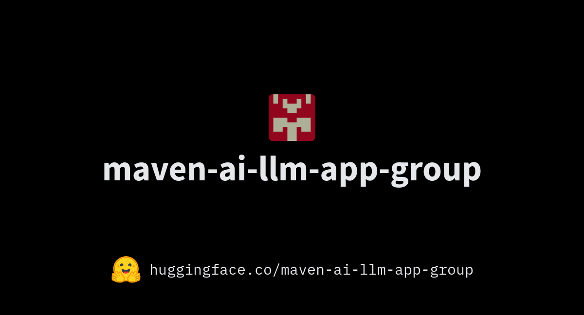 maven-ai-llm-app-group (maven-ai-llm-app-group) maven-ai-llm-app-group (maven-ai-llm-app-group)
