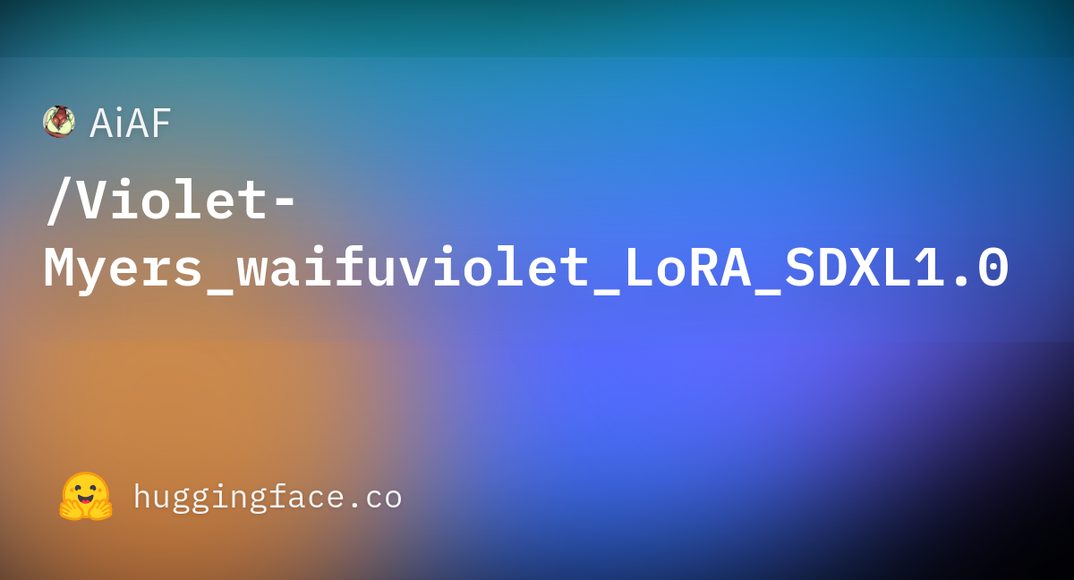 Commits · Aiafviolet Myerswaifuvioletlorasdxl10