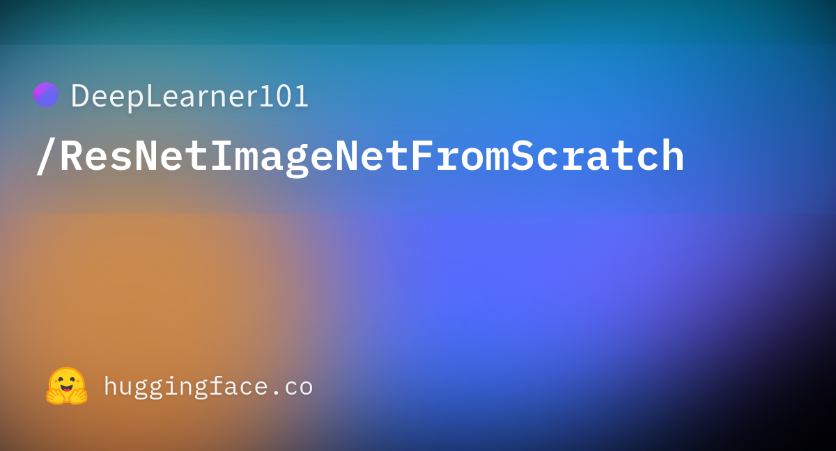 DeepLearner101/ResNetImageNetFromScratch at main