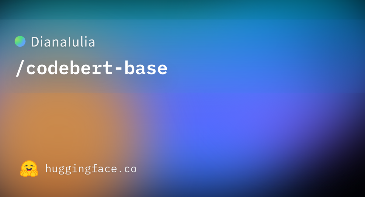 DianaIulia/codebert-base · Hugging Face DianaIulia/codebert-base · Hugging Face
