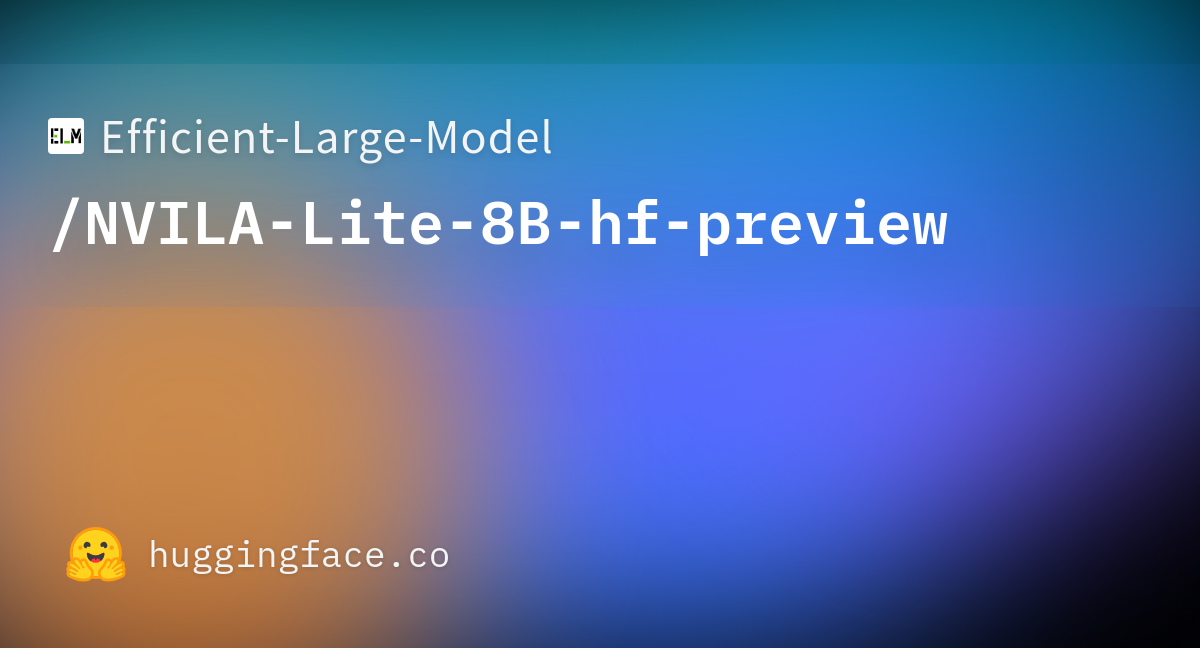 configuration_vila.py · Efficient-Large-Model/NVILA-Lite-8B-hf-preview ... configuration_vila.py · Efficient-Large-Model/NVILA-Lite-8B-hf-preview ...