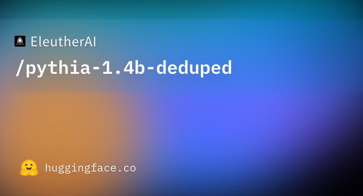 EleutherAI/pythia-1.4b-deduped · Hugging Face EleutherAI/pythia-1.4b-deduped · Hugging Face
