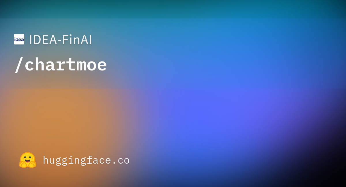 Idea Finai Chartmoe · Hugging Face