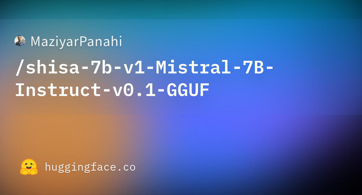 shisa-7b-v1-Mistral-7B-Instruct-v0.1.Q3_K_M.gguf · MaziyarPanahi/shisa ... shisa-7b-v1-Mistral-7B-Instruct-v0.1.Q3_K_M.gguf · MaziyarPanahi/shisa ...