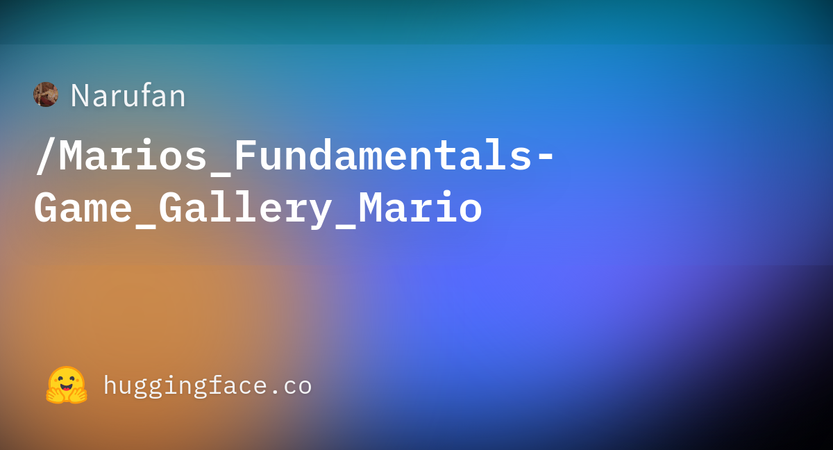 Narufan/Marios_Fundamentals-Game_Gallery_Mario at main Narufan/Marios_Fundamentals-Game_Gallery_Mario at main