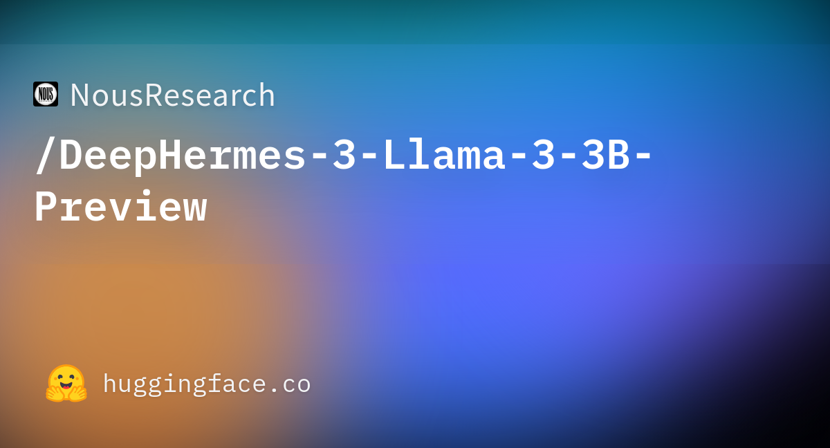 config.json · NousResearch/DeepHermes-3-Llama-3-3B-Preview at main config.json · NousResearch/DeepHermes-3-Llama-3-3B-Preview at main
