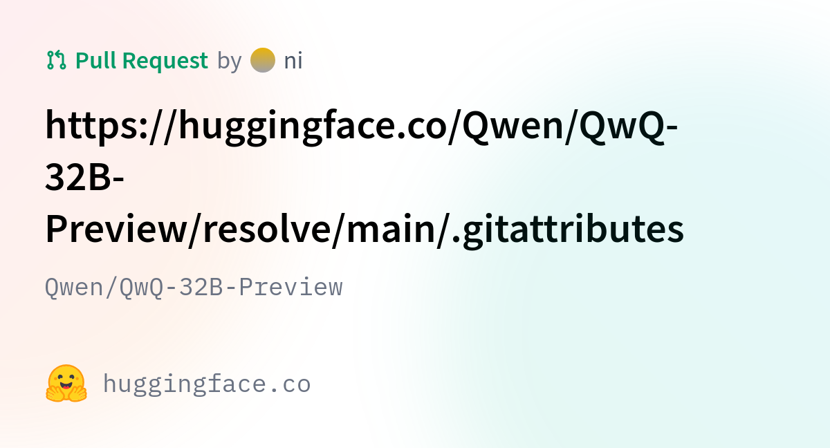 Qwen/QwQ-32B-Preview · https://huggingface.co/Qwen/QwQ-32B-Preview ... Qwen/QwQ-32B-Preview · https://huggingface.co/Qwen/QwQ-32B-Preview ...