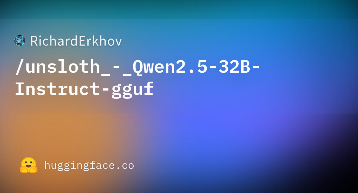 Qwen2.5-32B-Instruct.Q5_K.gguf · RichardErkhov/unsloth_-_Qwen2.5-32B ... Qwen2.5-32B-Instruct.Q5_K.gguf · RichardErkhov/unsloth_-_Qwen2.5-32B ...