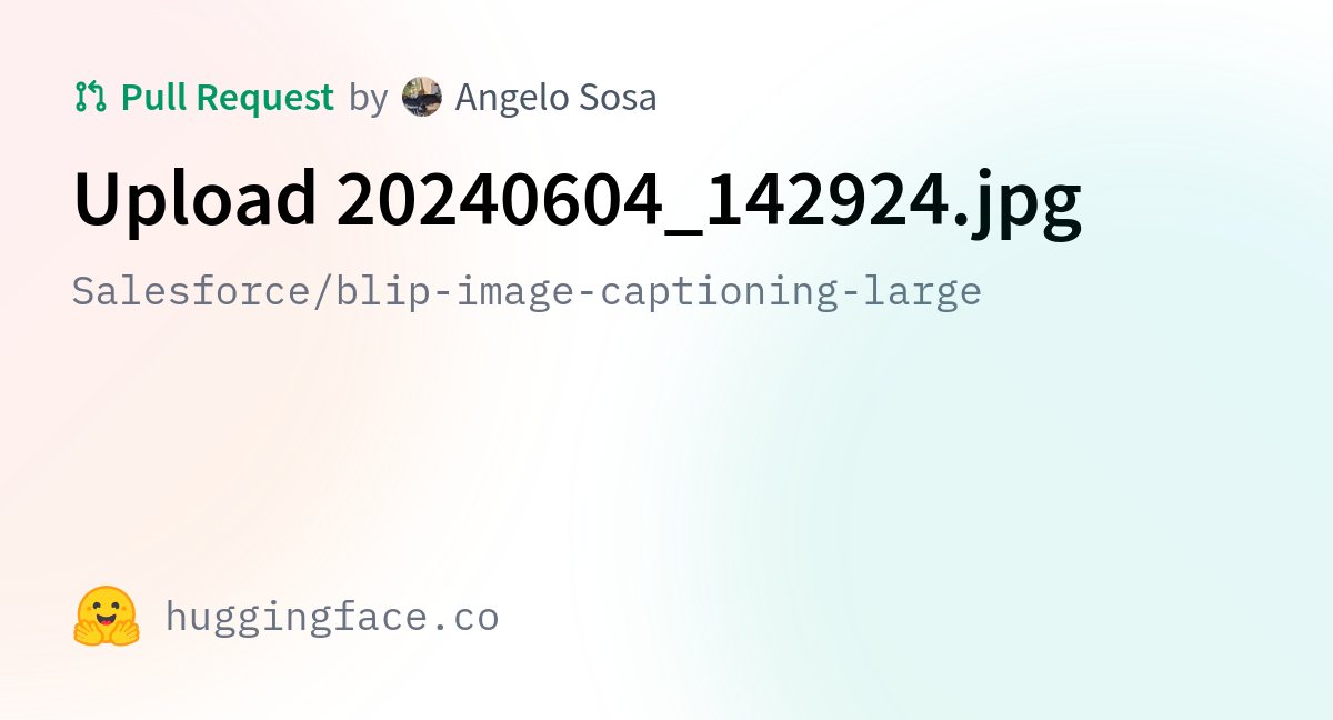 Salesforce/blip-image-captioning-large · Upload 20240604_142924.jpg Salesforce/blip-image-captioning-large · Upload 20240604_142924.jpg