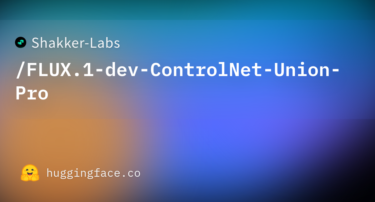 Shakker-Labs/FLUX.1-dev-ControlNet-Union-Pro at main Shakker-Labs/FLUX.1-dev-ControlNet-Union-Pro at main