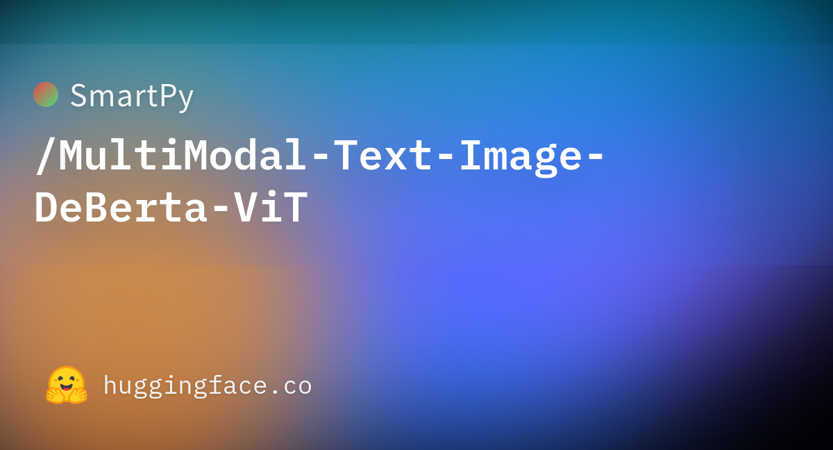 config.json 路 SmartPy/MultiModal-Text-Image-DeBerta-ViT at main config.json 路 SmartPy/MultiModal-Text-Image-DeBerta-ViT at main