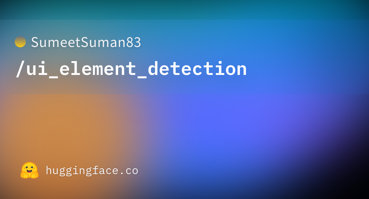 Sumeetsuman83uielementdetection At Main 8796