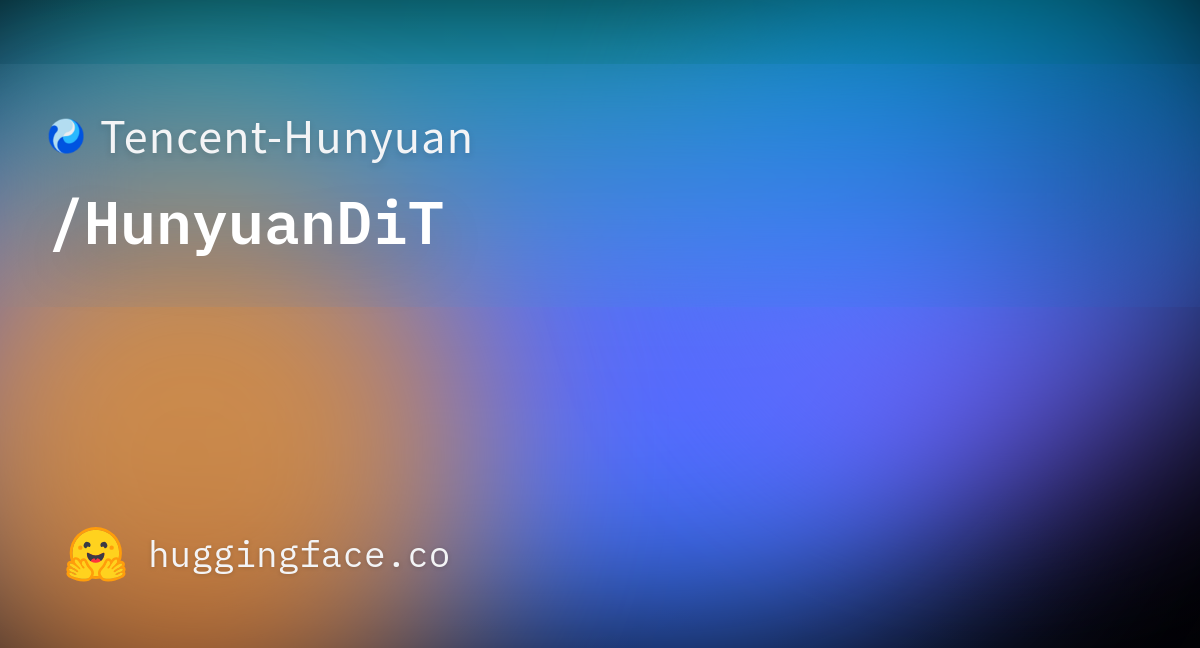 Tencent-Hunyuan/HunyuanDiT at main Tencent-Hunyuan/HunyuanDiT at main
