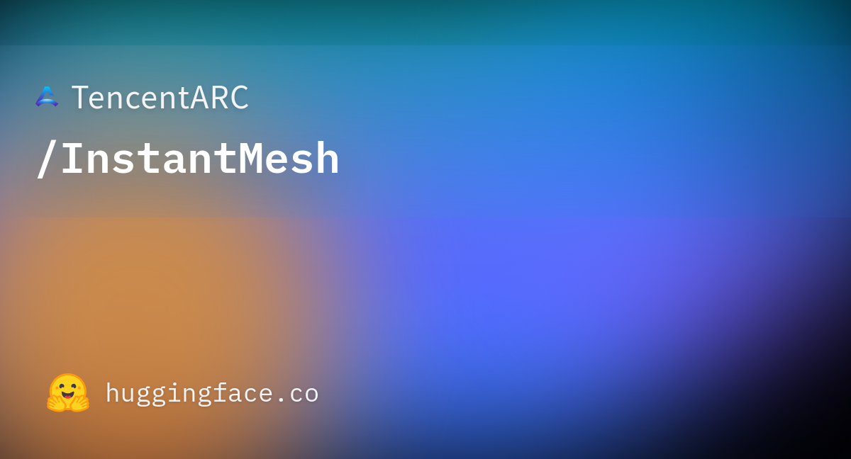 README.md · TencentARC/InstantMesh at main README.md · TencentARC/InstantMesh at main