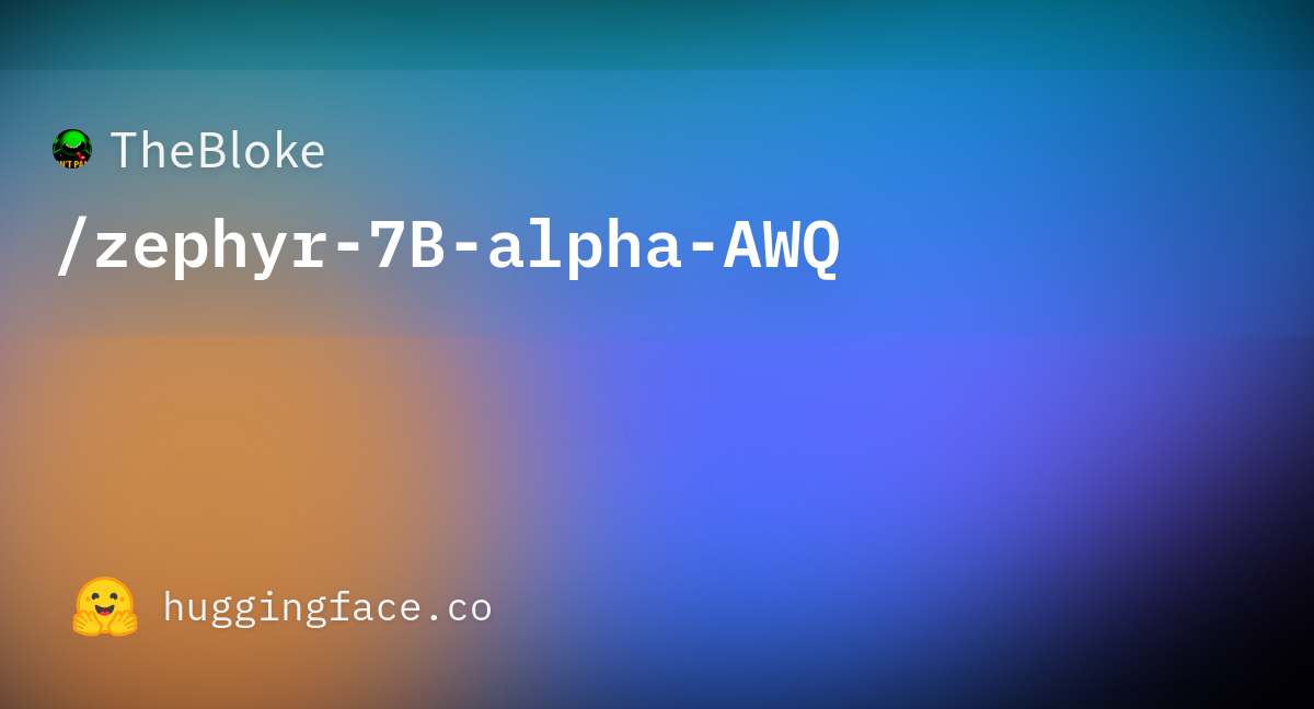 config.json · TheBloke/zephyr-7B-alpha-AWQ at main config.json · TheBloke/zephyr-7B-alpha-AWQ at main