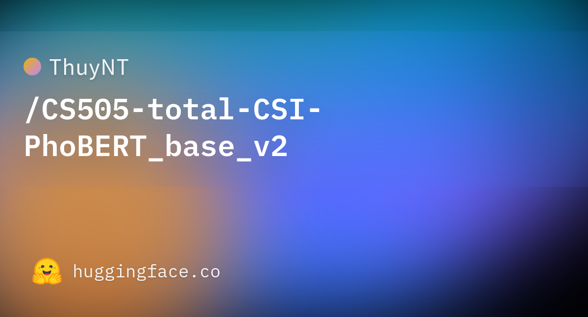 ThuyNT/CS505-total-CSI-PhoBERT_base_v2 · Training metrics ThuyNT/CS505-total-CSI-PhoBERT_base_v2 · Training metrics