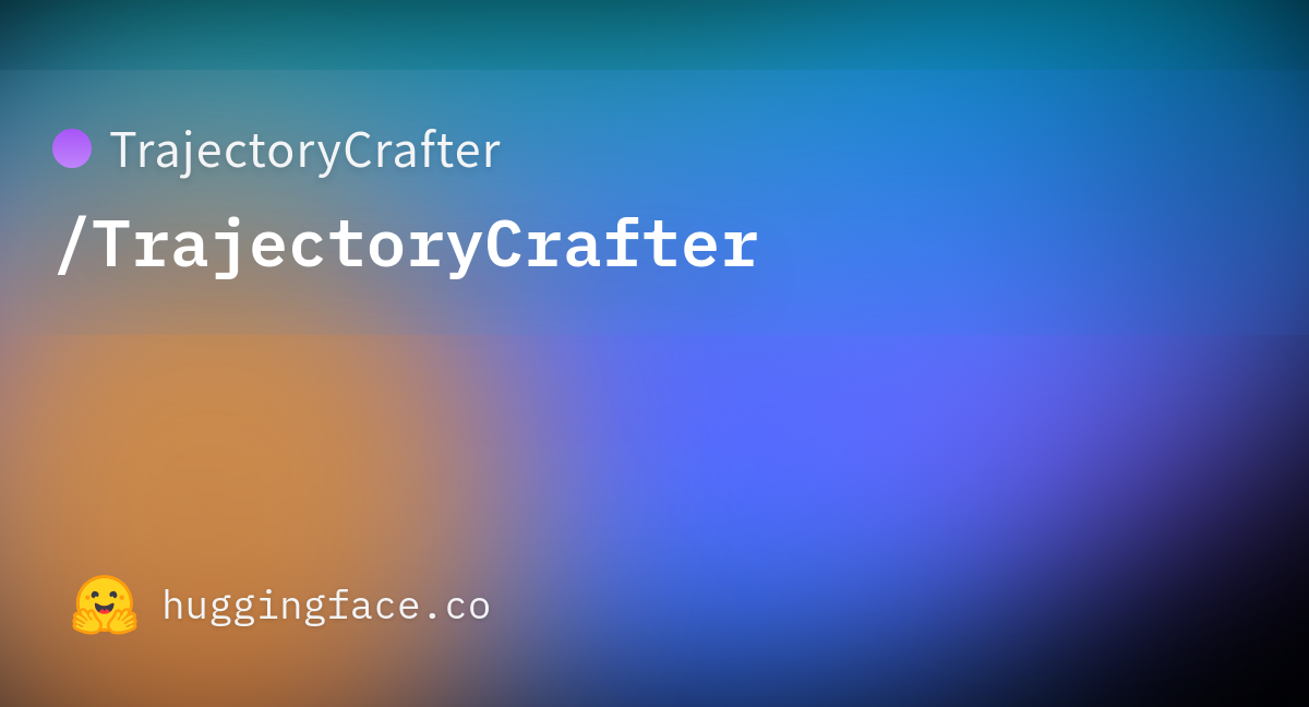 README.md · TrajectoryCrafter/TrajectoryCrafter at main README.md · TrajectoryCrafter/TrajectoryCrafter at main