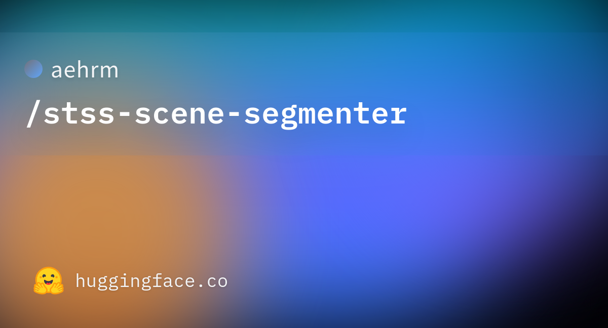 aehrm/stss-scene-segmenter · Hugging Face aehrm/stss-scene-segmenter · Hugging Face