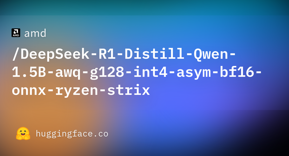 genai_config.json · amd/DeepSeek-R1-Distill-Qwen-1.5B-awq-g128-int4 ... genai_config.json · amd/DeepSeek-R1-Distill-Qwen-1.5B-awq-g128-int4 ...